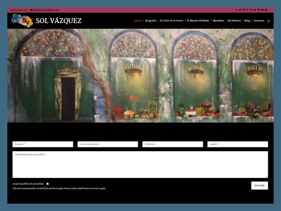 Sol Vázquez | Diseño Web y Desarrollo Divi Marketing On-line